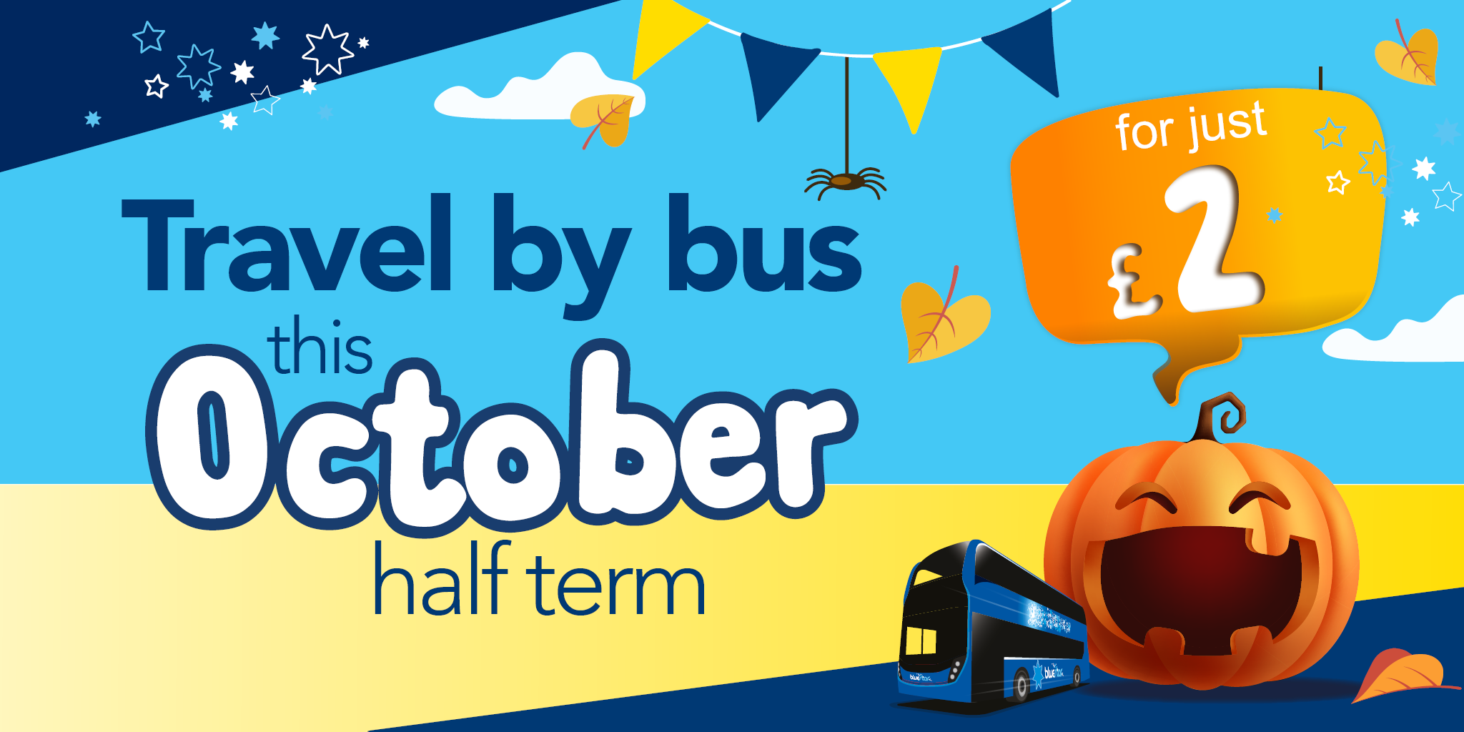 October half term by bus - Bluestar