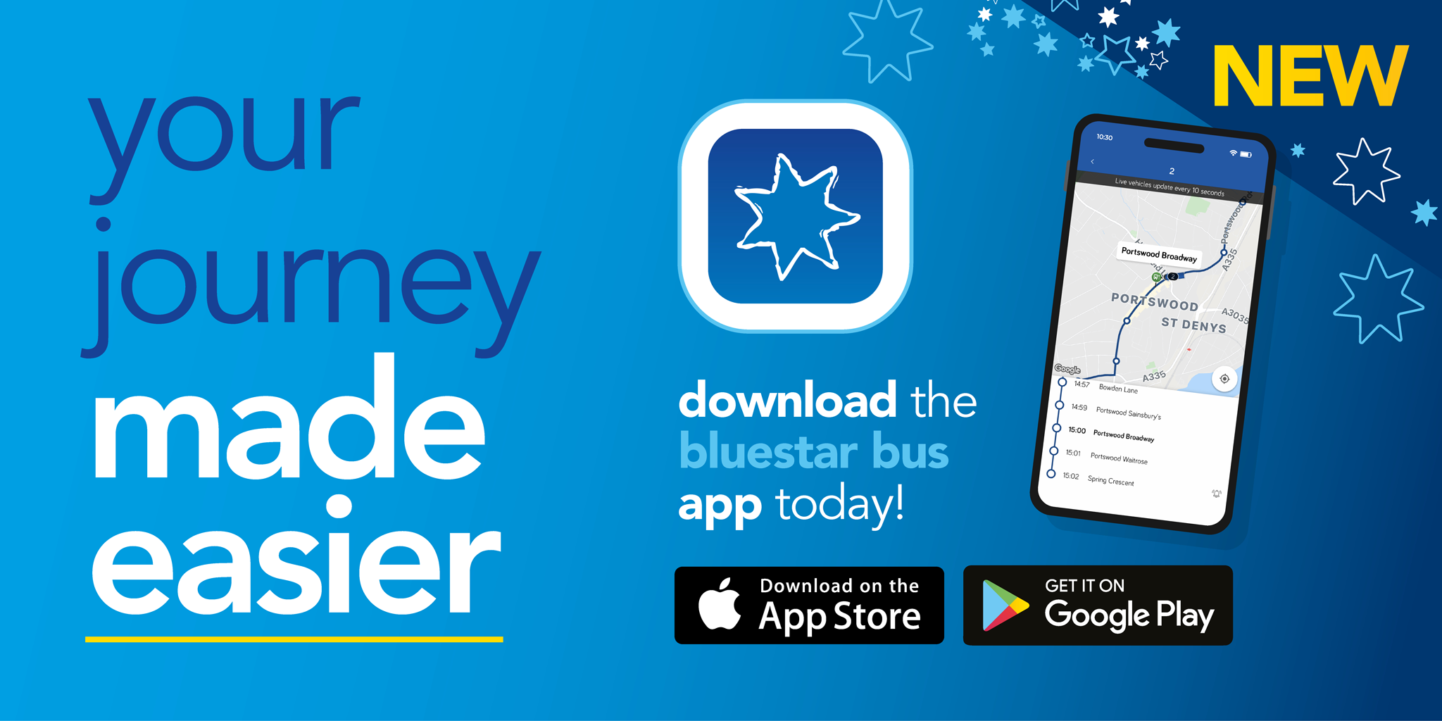 New improved bluestar app - Bluestar