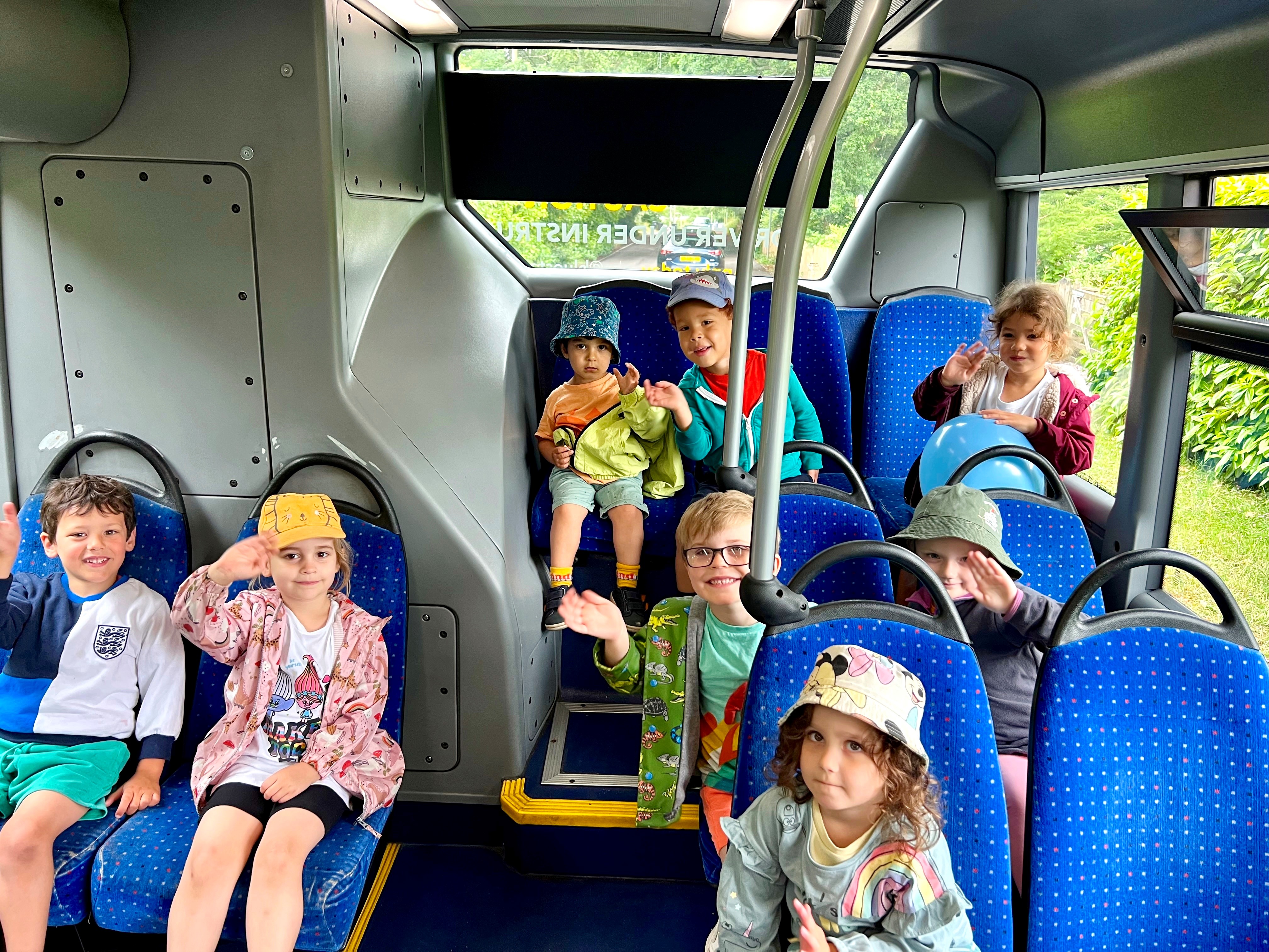 Our surprise visit to Busikids nursery - Bluestar