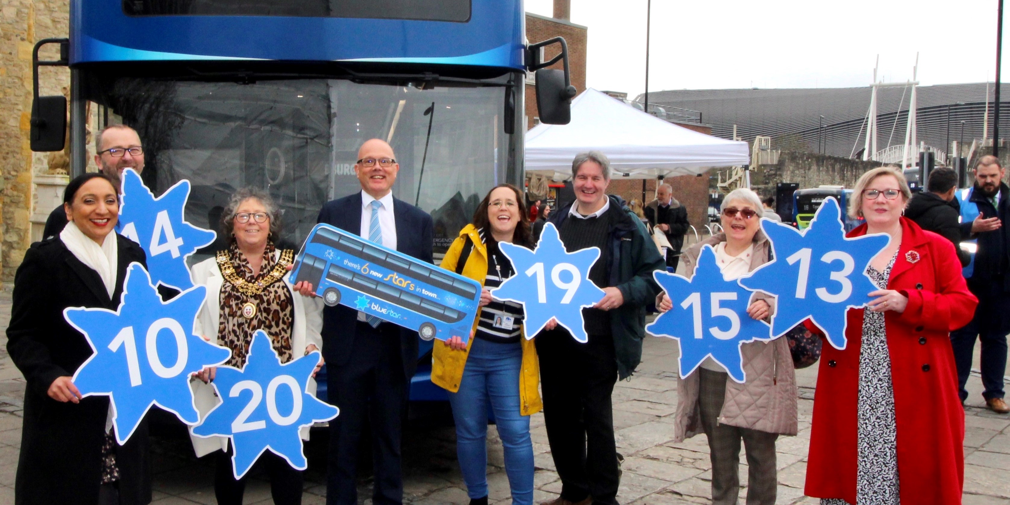 Brand new Southampton bus routes launch event! - Bluestar